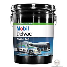 Mobil Delvac CNG/LNG 15w-40 (5 Gal. Pail)